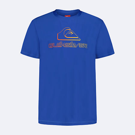 Click here for Quiksilver Big Kid Boys Swim Shirt  Small (8)  Blu... prices