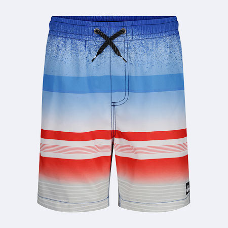 Click here for Quiksilver Big Kid Boys Striped Swim Trunks  X-lar... prices