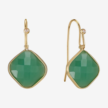 Click here for Liz Claiborne Womens Drop Earrings  One Size  Gree... prices