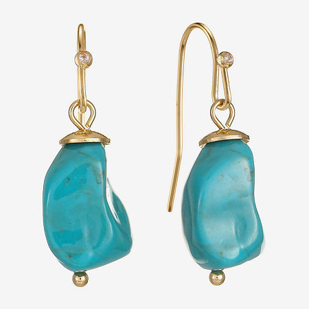 Click here for Liz Claiborne Womens Drop Earrings  One Size  Blue prices
