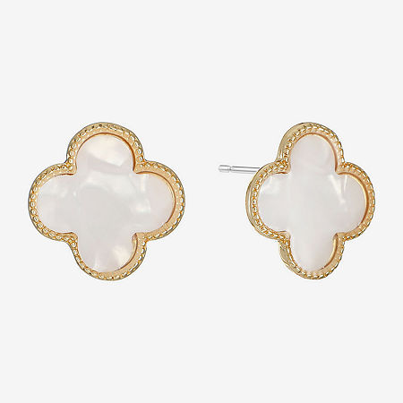 Click here for Monet Jewelry 17mm Clover Stud Earrings  One Size... prices