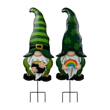 Click here for Northlight 28 Pot Of Gold And Rainbow Gnomes Outdo... prices