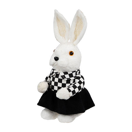 Click here for Northlight 10 Girl Rabbit In Checkered Dress Easte... prices