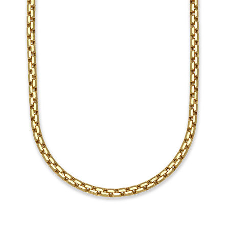 Click here for Unisex Adult 14K Gold 22 Inch Box Chain Necklace... prices