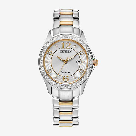 Womens Citizen(R) Eco Stainless Steel Bracelet Watch - FE1146-71A