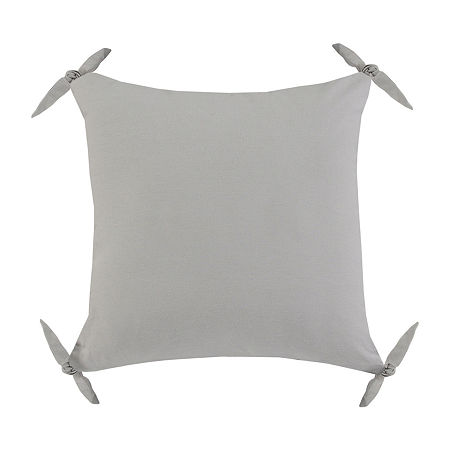 Click here for Lr Home Alisey Solid Square Throw Pillow  One Size... prices