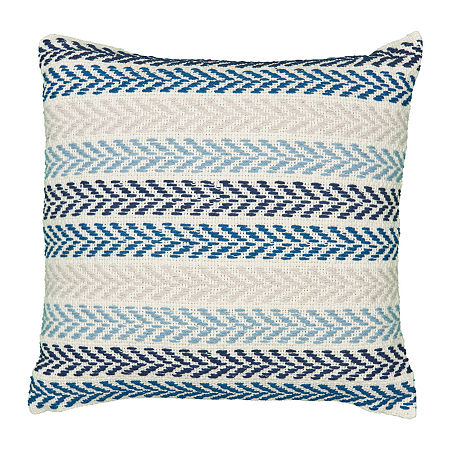 Click here for Lr Home Ash Sen Stripe Square Throw Pillow  One Si... prices