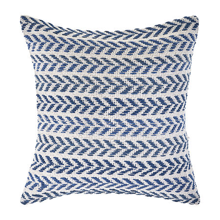 Click here for Lr Home Ash Sen Stripe Square Throw Pillow  One Si... prices