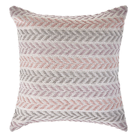 Click here for Lr Home Ash Sen Stripe Square Throw Pillow  One Si... prices