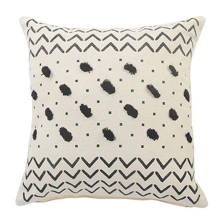 Click here for Lr Home Beaux Tribal Square Throw Pillow  One Size... prices
