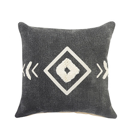 Click here for LR Home Bel Aby Tribal Square Throw Pillow  One Si... prices