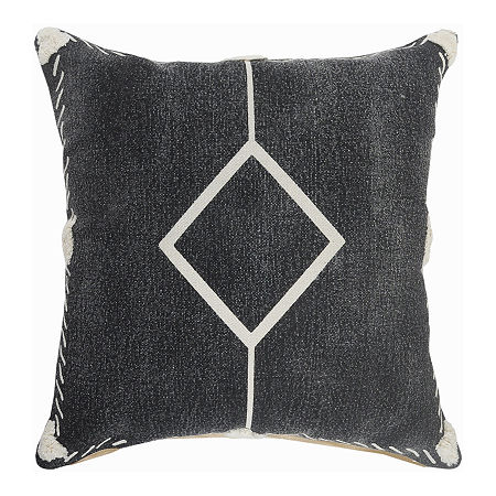 Click here for Lr Home Bel Fi Diamond Square Throw Pillow  One Si... prices