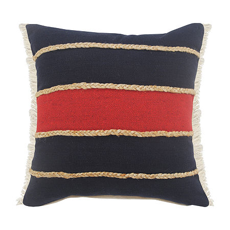 Click here for Lr Home Darris Stripe Square Throw Pillow  One Siz... prices