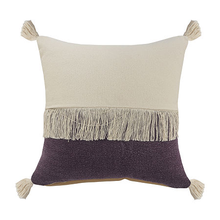 Click here for Lr Home Danny Textured Square Throw Pillow  One Si... prices