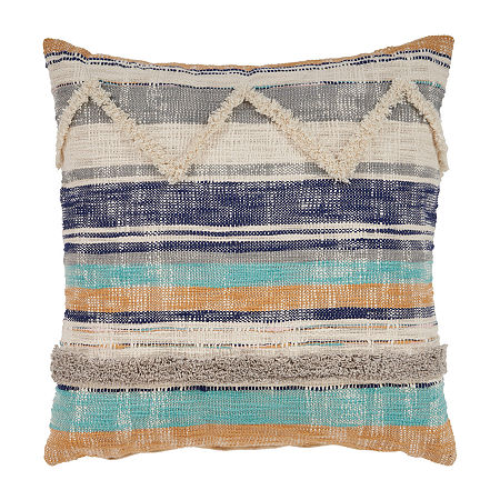 Click here for Lr Home Erica Stripe Square Throw Pillow  One Size... prices