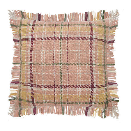 Click here for Lr Home Astra Plaid Square Throw Pillow  One Size... prices