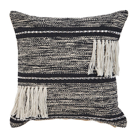Click here for Lr Home Mar Roy Stripe Square Throw Pillow  One Si... prices