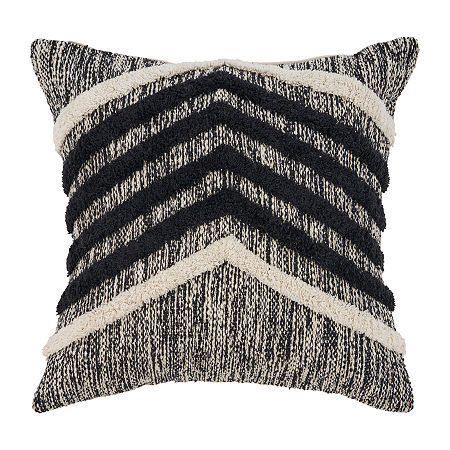 Click here for Lr Home Maymis Chevron Square Throw Pillow  One Si... prices