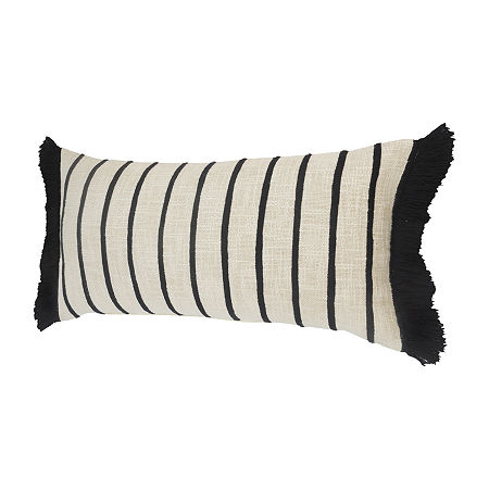 Click here for Lr Home Aden Stripe Rectangular Throw Pillow  One... prices