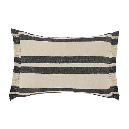 Click here for Lr Home Mistaus Stripe Square Throw Pillow  One Si... prices