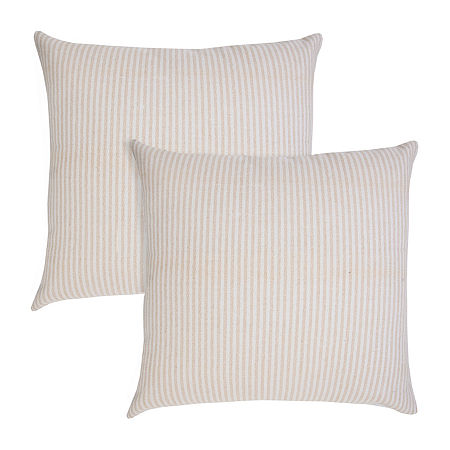 Click here for Lr Home Amy Stripe Set Square Throw Pillow  One Si... prices