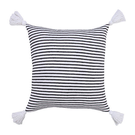 Click here for Lr Home Finn Stripe Square Throw Pillow  One Size... prices