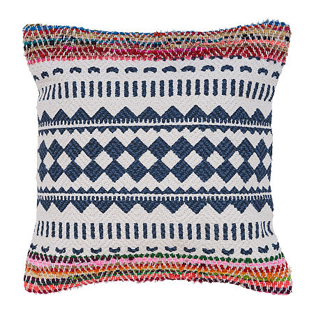 Click here for Lr Home Brielle Tribal Square Throw Pillow  One Si... prices