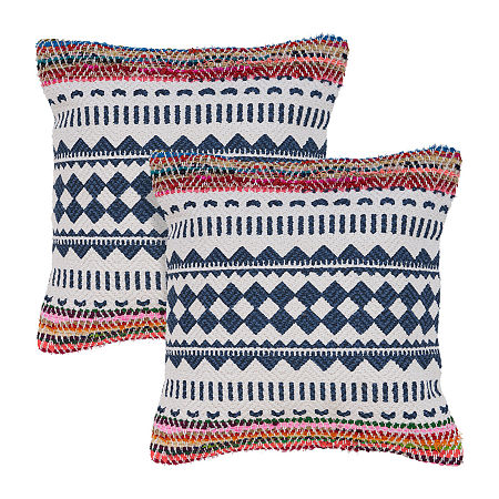 Click here for Lr Home Ber Tribal Set 2-pc. Square Throw Pillow... prices