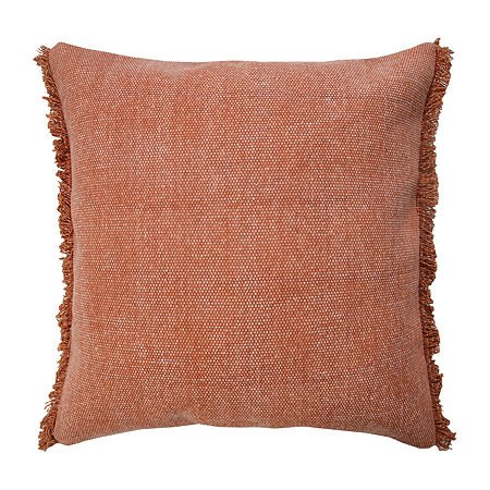 Click here for Lr Home Vanita Solid Square Throw Pillow  One Size... prices
