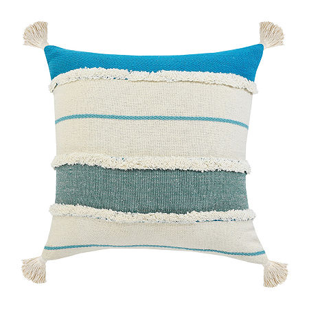 Click here for Lr Home Mike Stripe Square Throw Pillow  One Size... prices