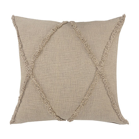 Click here for Lr Home Aaina Modern Square Throw Pillow  One Size... prices