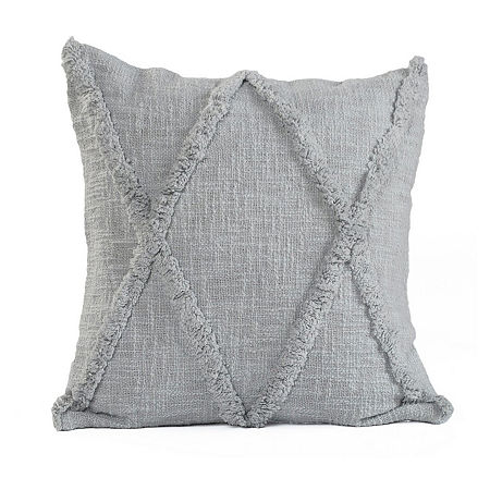 Click here for Lr Home Aadi Diamond Square Throw Pillow  One Size... prices