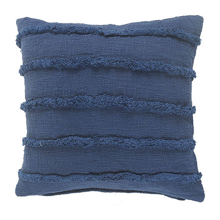 Click here for Lr Home Cassie Solid Square Throw Pillow  One Size... prices