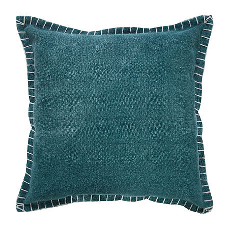 Click here for Lr Home Vinay Solid Square Throw Pillow  One Size... prices