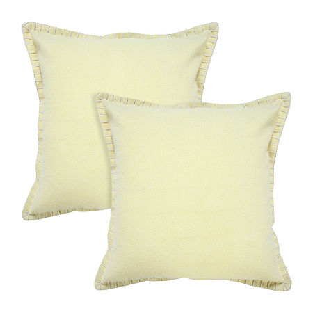 Click here for Lr Home Ron Solid Set Square Throw Pillow  One Siz... prices