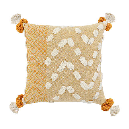 Click here for Lr Home Zara Textured Square Throw Pillow  One Siz... prices