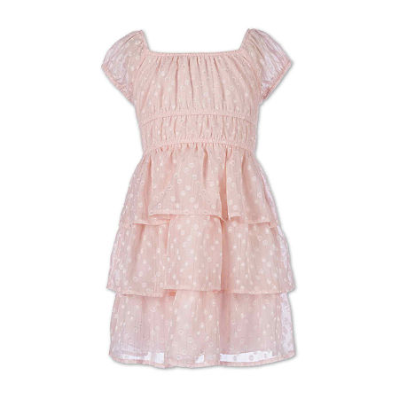 Click here for Speechless Little Girls Short Sleeve Cap Sleeve Sk... prices