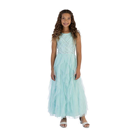 Click here for Speechless Little Girls Sleeveless Maxi Dress  4... prices