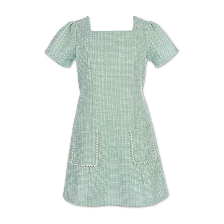 Click here for Speechless Little Girls Short Sleeve A-Line Dress... prices