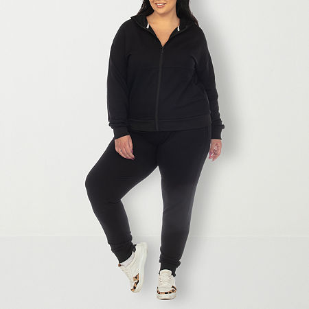 Click here for White Mark Plus Size Fleece Lined 2 Pc Tracksuit S... prices