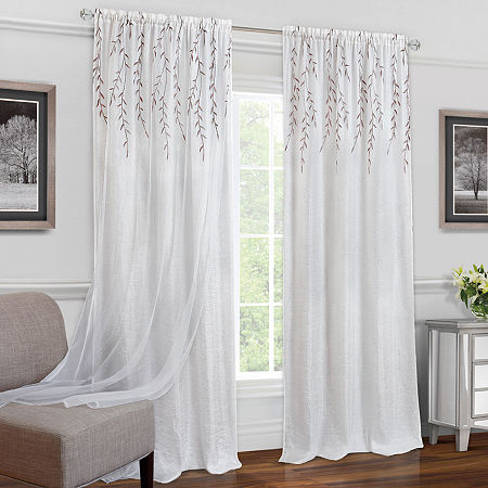 Click here for Achim Willow Rod Pocket Curtain Panel prices