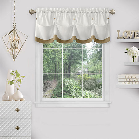 Click here for Achim Lana Rod Pocket Federal + Tuck Valance  One... prices