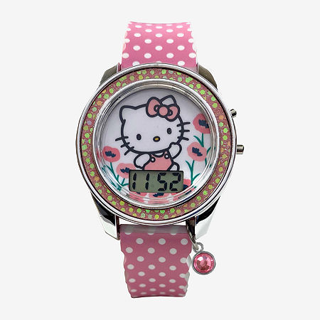 Click here for Hello Kitty Girls Pink Strap Watch Hk4240jc  One S... prices
