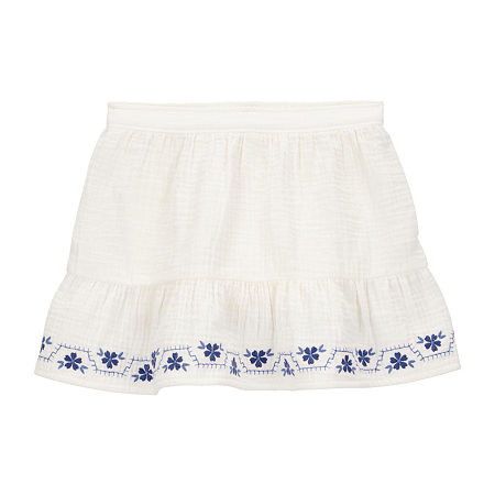 Click here for Carters Toddler Girls Skort  2t  White prices