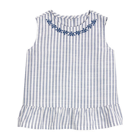Click here for Carters Toddler Girls Scoop Neck Sleeveless Peplum... prices