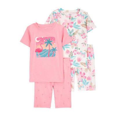 Carter's Little & Big Girls 4-pc. Pajama Sets - JCPenney