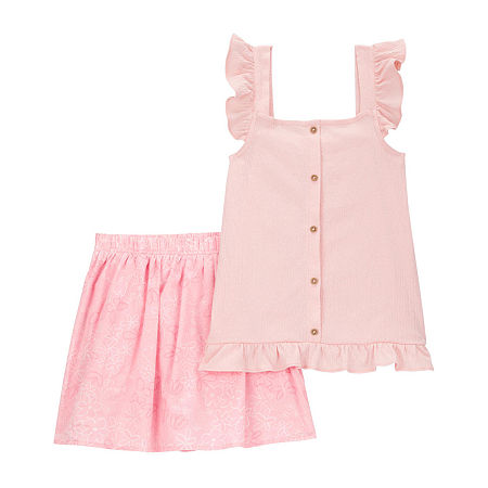 Click here for Carters Little & Big Kid Girls 2-pc. Skort Set  5... prices