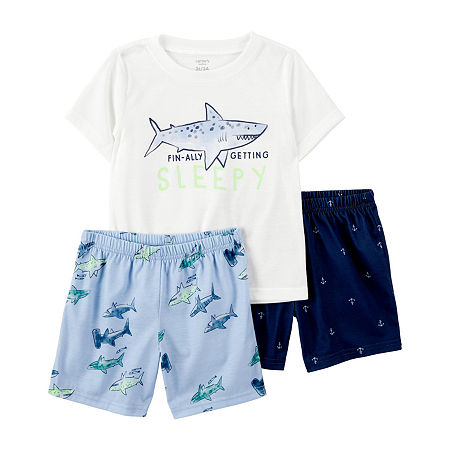 Click here for Carters Toddler Boys Round Neck Short Sleeve 3-pc.... prices