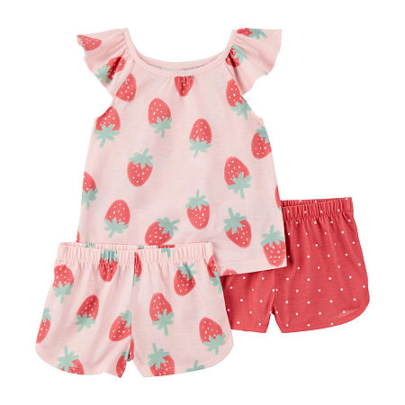 Click here for Carters Toddler Girls Sleeveless 3-pc. Pajama Sets... prices