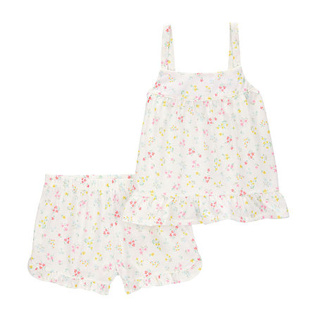 Click here for Carters Little & Big Kid Girls Rib Sleeveless 2-pc... prices